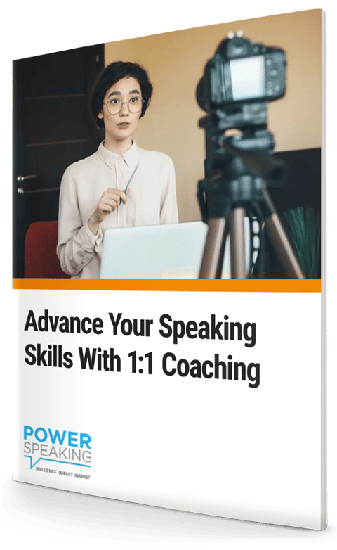 Advance Your Speaking Skills With 1:1 Coaching